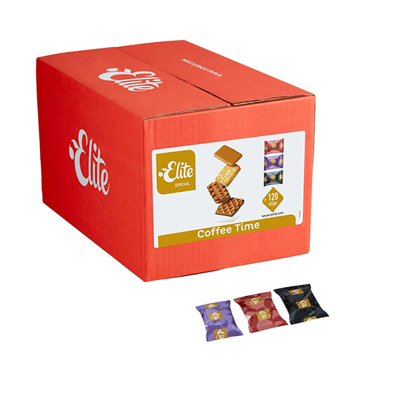 Biscuits Café, thé et soupe Elite biscuits Café Noir (120 pièces ...